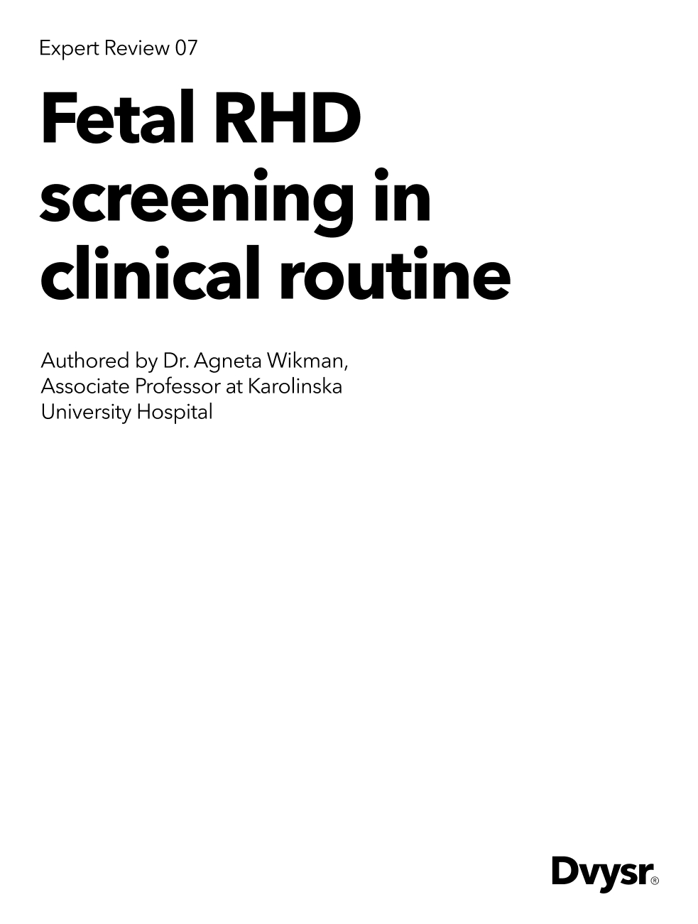 Whitepapers I Devyser